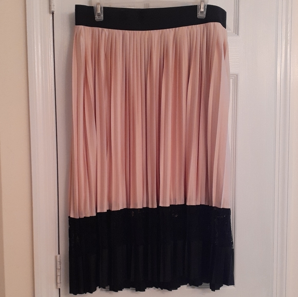 Lane Bryant Skirts Lane Bryant Skirt Pleated Size 416 Poshmark